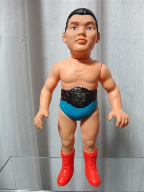 Yahooオークション 当時品 坂口征二 ソフビ