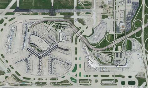 Ord Airport Map Chicago O Hare International Airport Terminal Maps And Navigation Guide