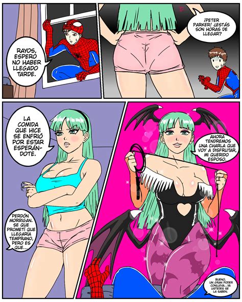 Morrigan Aensland Spider Man And Peter Parker Marvel And 3 More