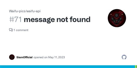 message not found · issue 71 · waifu pics waifu api · github