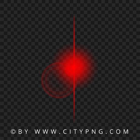 HD Red Lens Flare Light Special Effect Transparent PNG Citypng