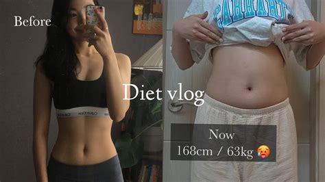 Diet Vlog｜168cm63kg 🥵 충격적인 체지방률을 딛고 1주차 다이어트 일상 Feat 자연식물식 ｜ 다이어트 방법 ｜다이어트 식단 레시피｜다이어트 전후