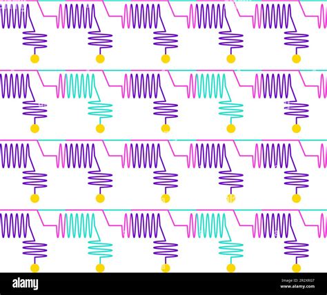 Quantum Computer Pcb Wires Seamless Pattern Vector Quality Stock Vector Image And Art Alamy