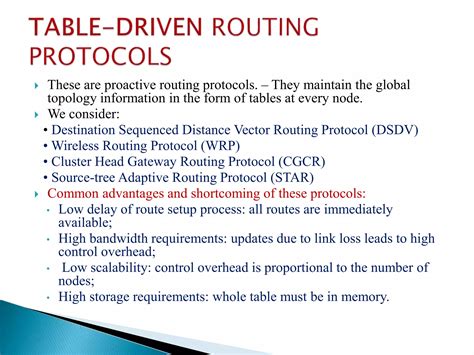 Classification Of Routing Protocols Pptx