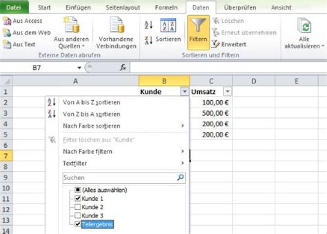 Excel Schnell Und Selektiv Addieren Pcs Campus