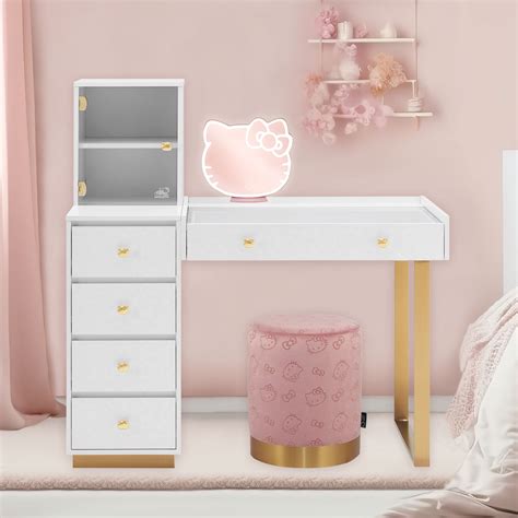 Hello Kitty® Slaystation Duet Vanity Desk Impressions Vanity Co