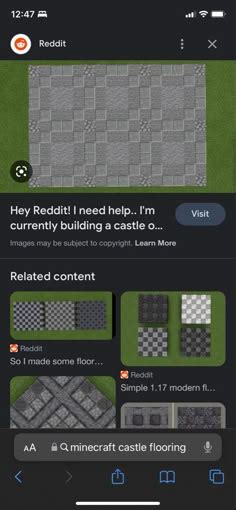 Minecraft Stone Floor Designs