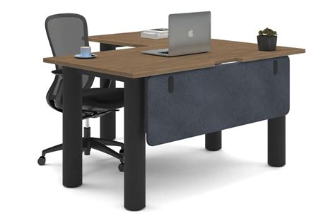 Quadro Cylinder Legs Office Desk Sydney Equip Office Furniture