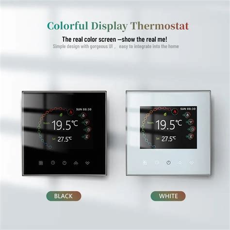 New Arrival Color Display Heating Smart Thermostat