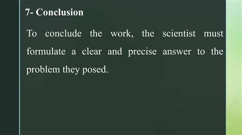 The Steps Of The Scientific Investigation Processpptx