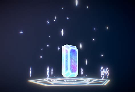 Artstation Magic Crystal Animated Game Assets