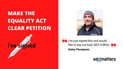 Sex Matters On Twitter Sex Is Real Says Daley Thompson Do You Agree Please Help Get Our
