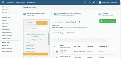 Calculated Column Types Adobe Commerce