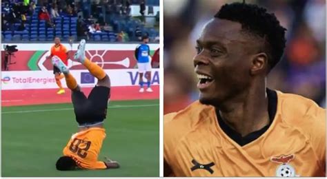 Backflip Celebration Gone Wrong Patson Daka Injures Himself After Late