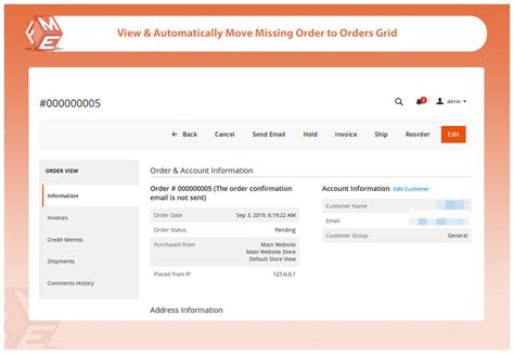 Magento 2 Missing Orders Extension Find Missing Orders