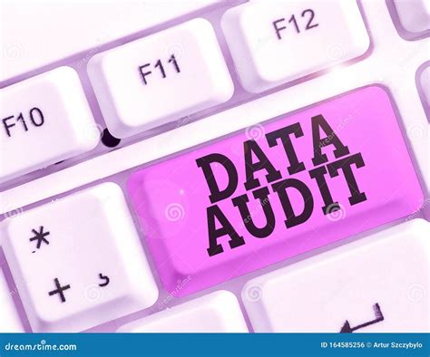 Writing Note Showing Data Audit Business Photo Showcasing Auditing Of Data To Assess Its