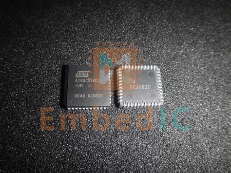 At89c51rd2 Slsum Microchip 8bit Mcu Embedic