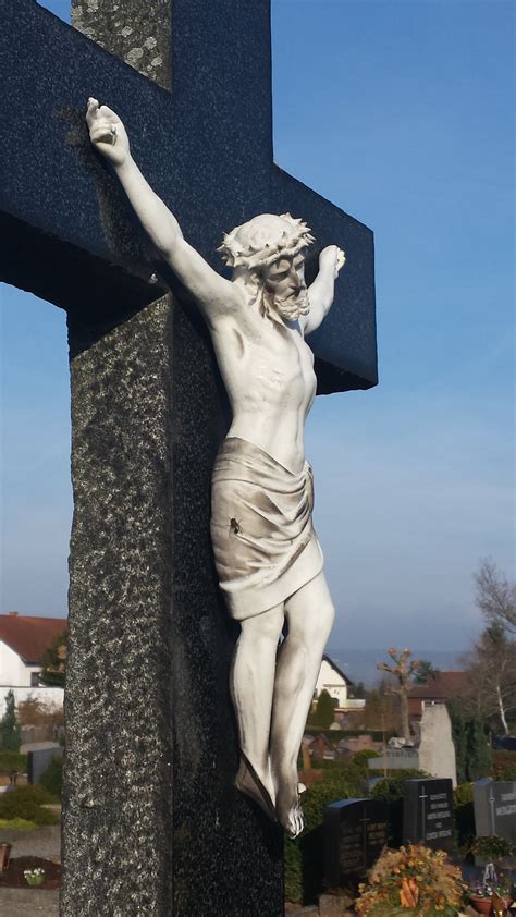 Free Images Monument Statue Cross Sculpture Memorial Art Figure