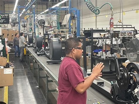 New Precor Efx Models Coming Off The Line And Quickly Being Sent To Our