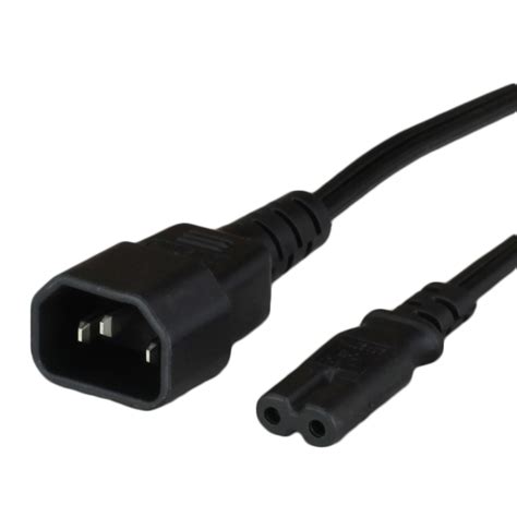 Buy Iec60320 C14 To C7 2 5a 250v Power Cords Black