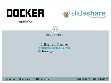 Docker Slideshare Talk June 2013 Ppt