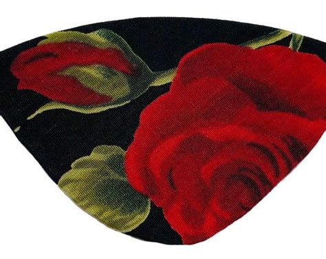 Floral Eye Patch Soft Pink Flowers Peach White Grey Fashion Chic