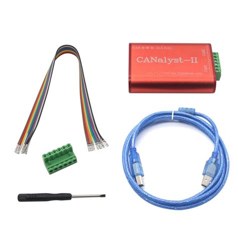 Can Analyzer Canopen J1939 Devicenet Usbcan 2 Usb To Can Adapter Compatible With Zlg Red Free