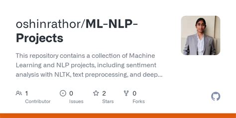 GitHub Oshinrathor ML NLP Projects This Repository Contains A Collection Of Machine Learning