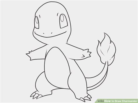 Charmander Colour Drawing