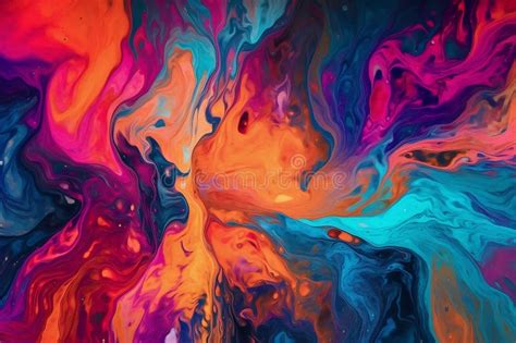 Abstract Background With Graphs Of Financial Indicators Generative Ai