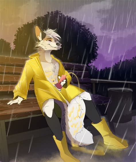 Rule 34 Anthro Arssy Bench Bodily Fluids Boots Canid Canine Cape