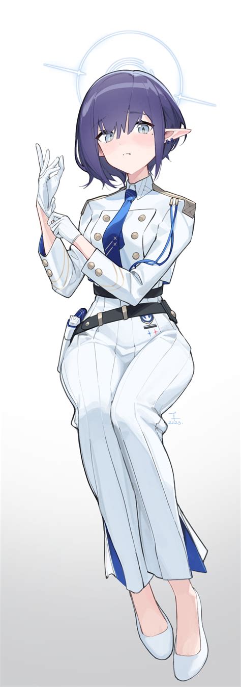 Aoi Blue Archive Drawn By Senshu Danbooru