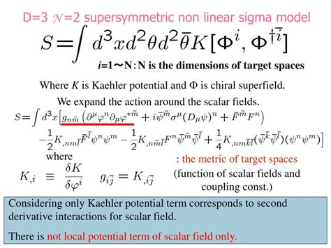 Ppt Wilsonian Renormalization Group Approach To The Lower Dimensional Nonlinear Sigma Models