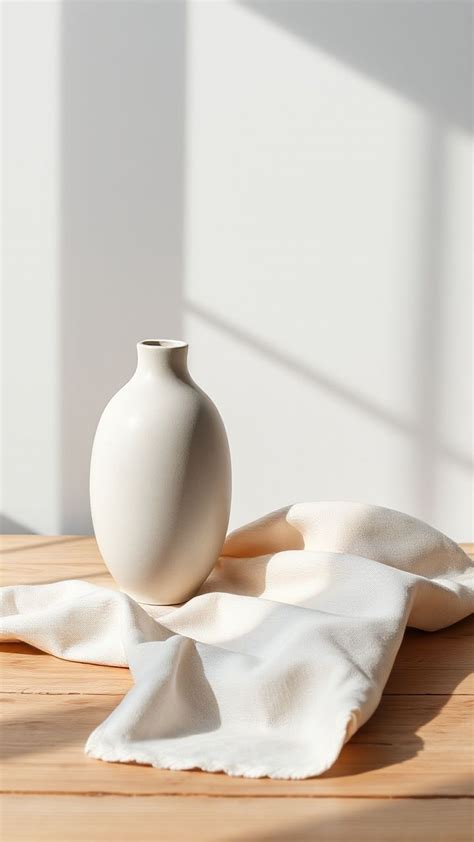 Минималистичный фон с элегантной керамической вазой · Получи фоны для сторис по ссылке