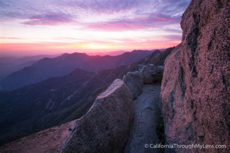 Moro Rock Sequoia National Parks Granite Dome California Through My