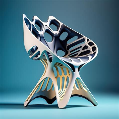 Premium Photo Beautiful Chair Design Generative Ai