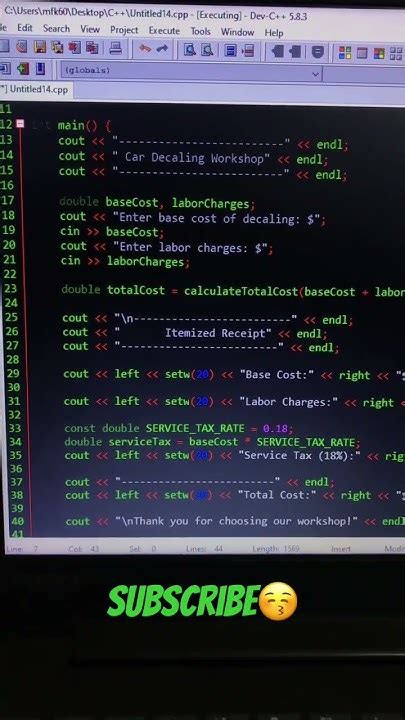 car decaling ide dev c coding cplusplus ccompiler cpp devcpp