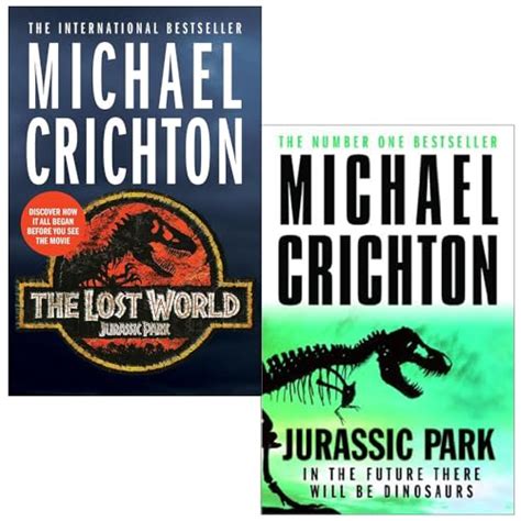 Michael Crichton Collection 2 Books Set The Lost World Import It All