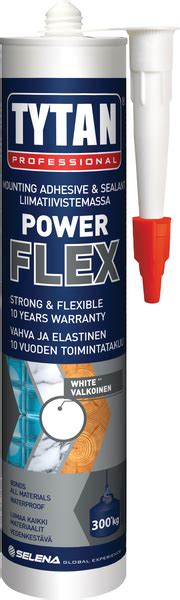 Liimamassa TYTAN Power Flex valkoinen 290ml - K-Rauta