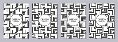 전단지 포스터 배너 플래 카드 브로셔 디자인 템플릿 장식 장식품 사각형 타일이있는 A6 크기 세트 개체 그룹에 대한 스톡 벡터 아트 및 기타 이미지 Istock