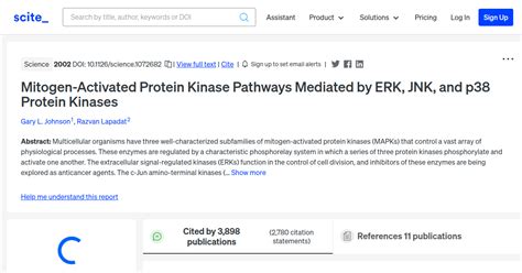Mitogen Activated Protein Kinase Pathways Mediated By Erk Jnk And P38