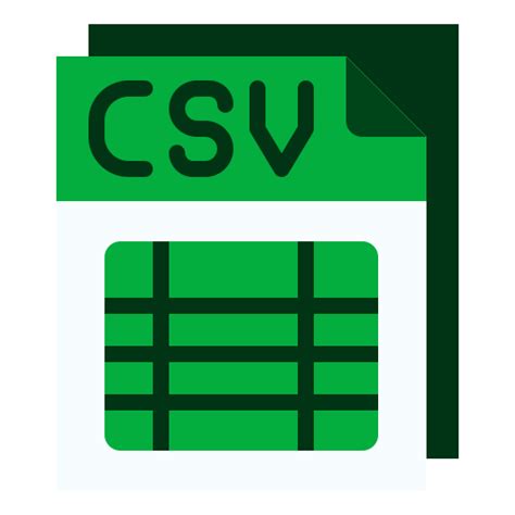 Csv File Format Extension Document Archive Icon Download On Iconfinder