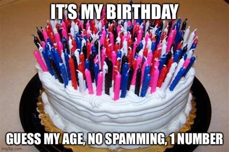 Numbered Birthday Candle Meme