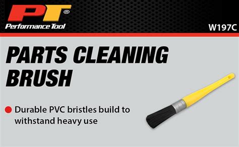 Performance Tool W197c Parts Cleaning Brush Yellow Brushes And Dusters