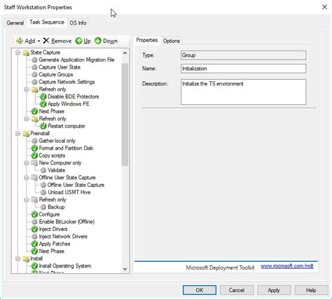 Windows MDT 2013 Update 1 Failure 5456 Stack Overflow