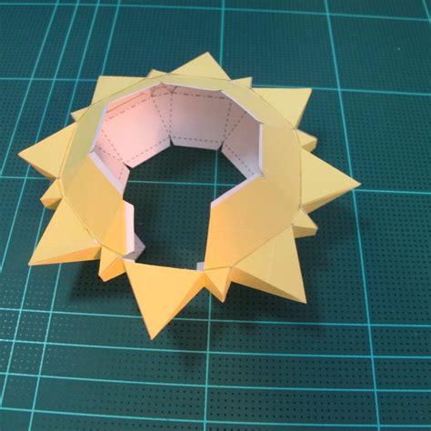 วิธีทำของเล่นโมเดลกระดาษรูปพระอาทิตย์ยิ้ม Smiling Sun Pap… Flickr