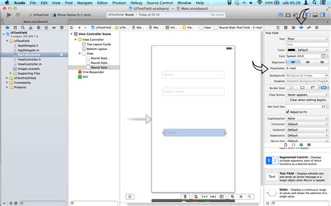 Tutorial Ios Adicionando Campo De Texto Uitextfield Laboratório