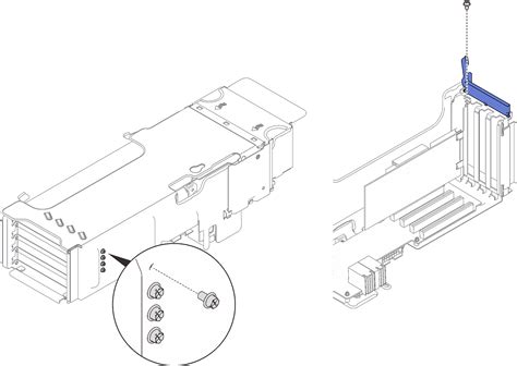 将适配器安装到 4u Pcie 转接卡架中 Thinksystem Sr850 V2 Lenovo Docs