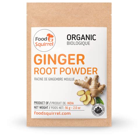 Ginger Root Powder Organic — Food Squirrel