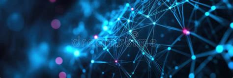 Futuristic Digital Network Concept Featuring Layered Paper Cut Style With Interconnected Nodes